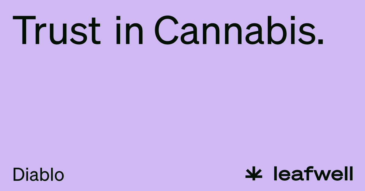 Diablo Marijuana Strain, AKA Diablo OG - Leafwell